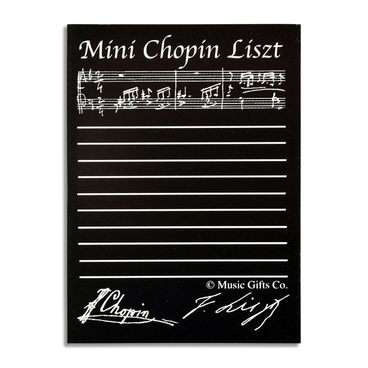 Card Covered Post-it« Notes-Mini Chopin Liszt (Individual) @ The Music ...