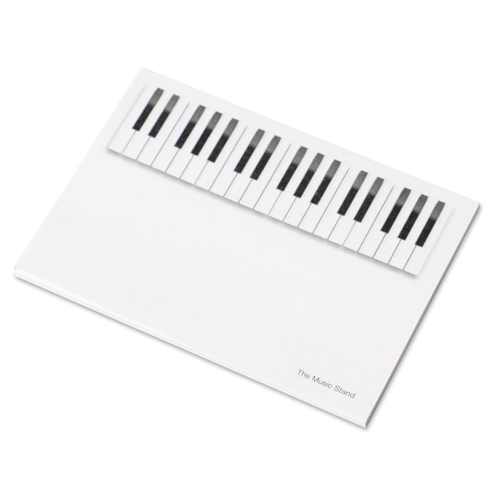 Piano Keys Sticky Notes Mini-Pad at The Music Stand