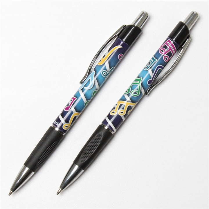 Bold Musical Notes Pen @ The Music Stand