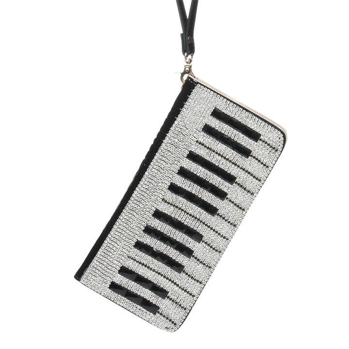 Brillante Piano Keys Clutch Purse at The Music Stand
