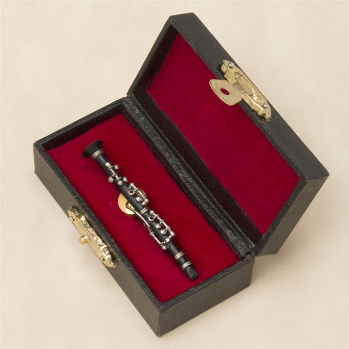 Clarinet Pin with Case at The Music Stand