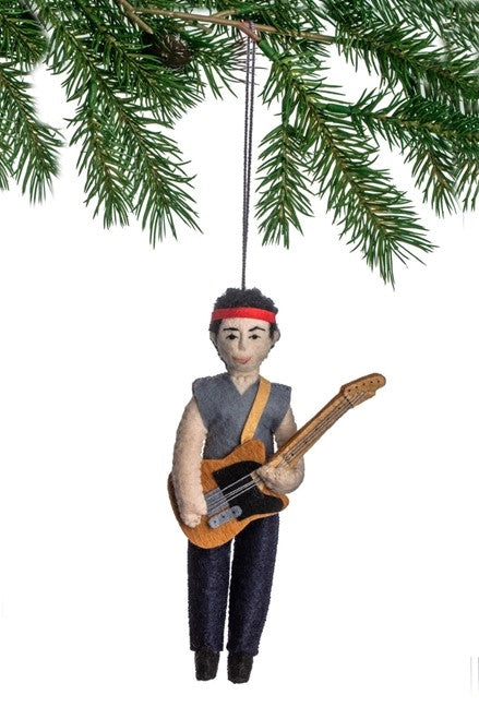 Bruce Springsteen Ornament @ TheMusicStand.com – The Music Stand