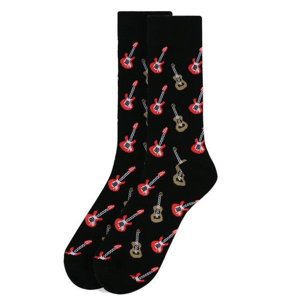 Men's 'Picking the Strings' Guitar Socks @ TheMusicStand.com – The ...